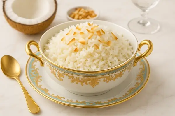 Coconut Rice Recipe - A Travel Blog