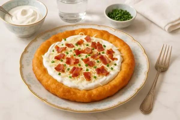 Lángos Recipe - A Travel Blog