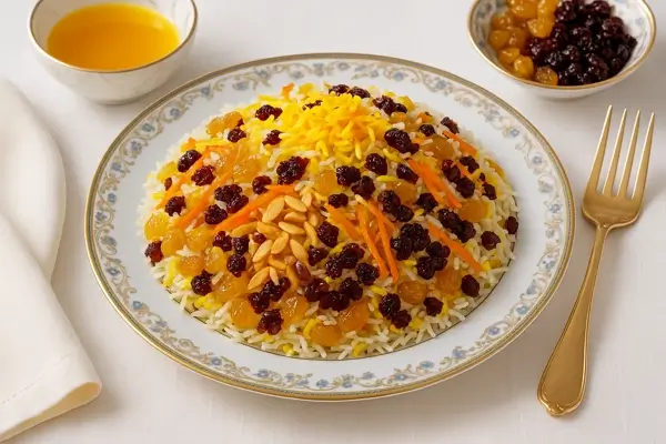 Shirin Polo Recipe - A Travel Blog