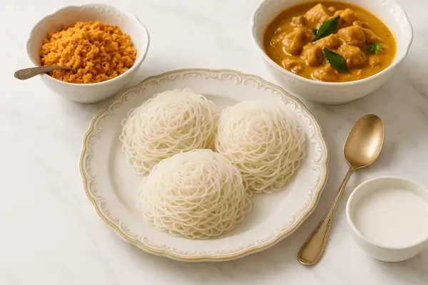 String Hoppers Recipe - A Travel Blog
